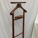 Vintage Italian Walnut Wood Valet Stand. Freestanding Suit Rack Stand ...