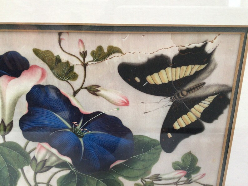 Antique Canton Chinese Pith Paper Painting Rice Paper - Etsy UK
