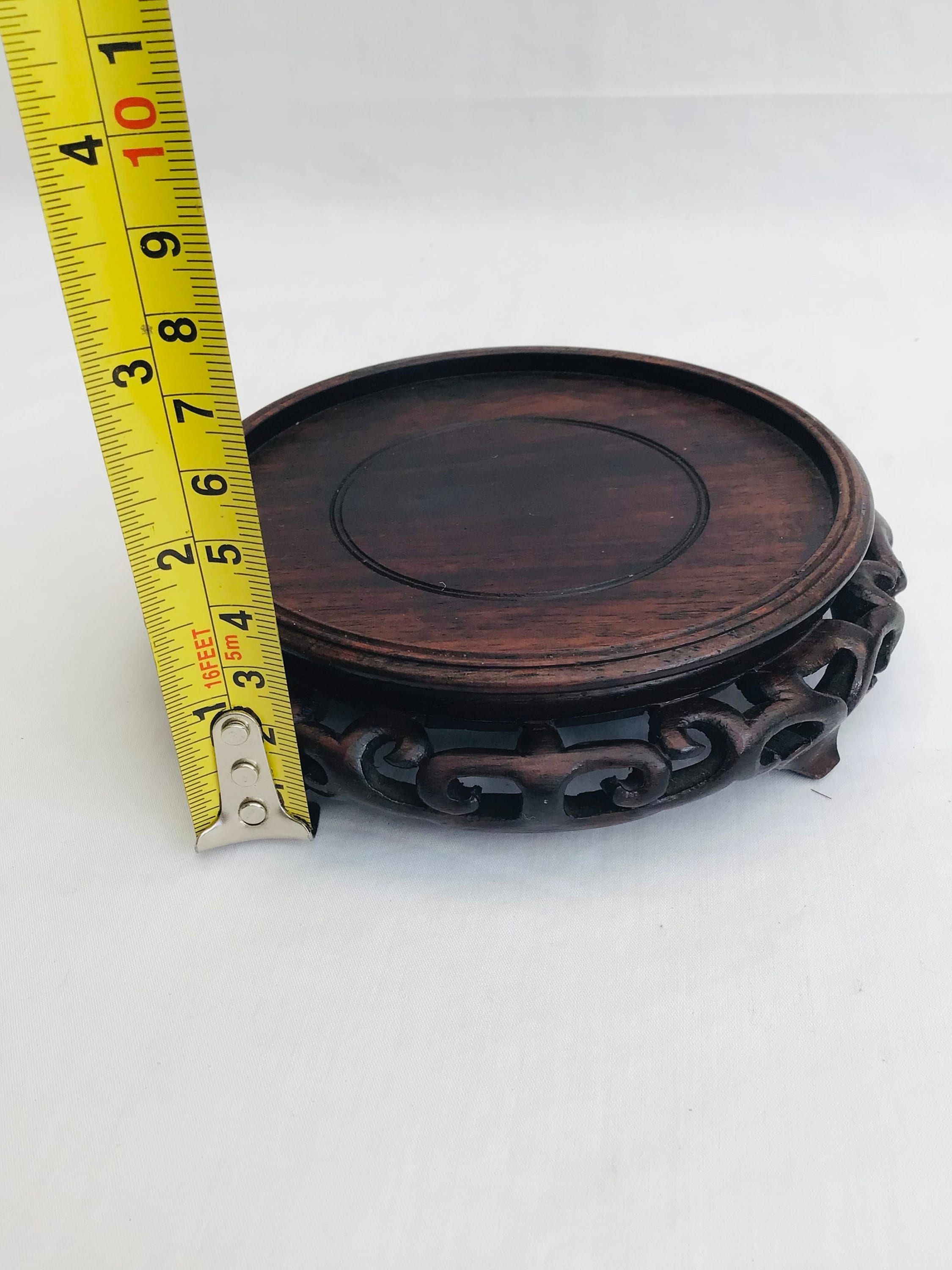 Antique Chinese Carved Hardwood Vase Stand, Bowl/ornament Base Stand - Etsy