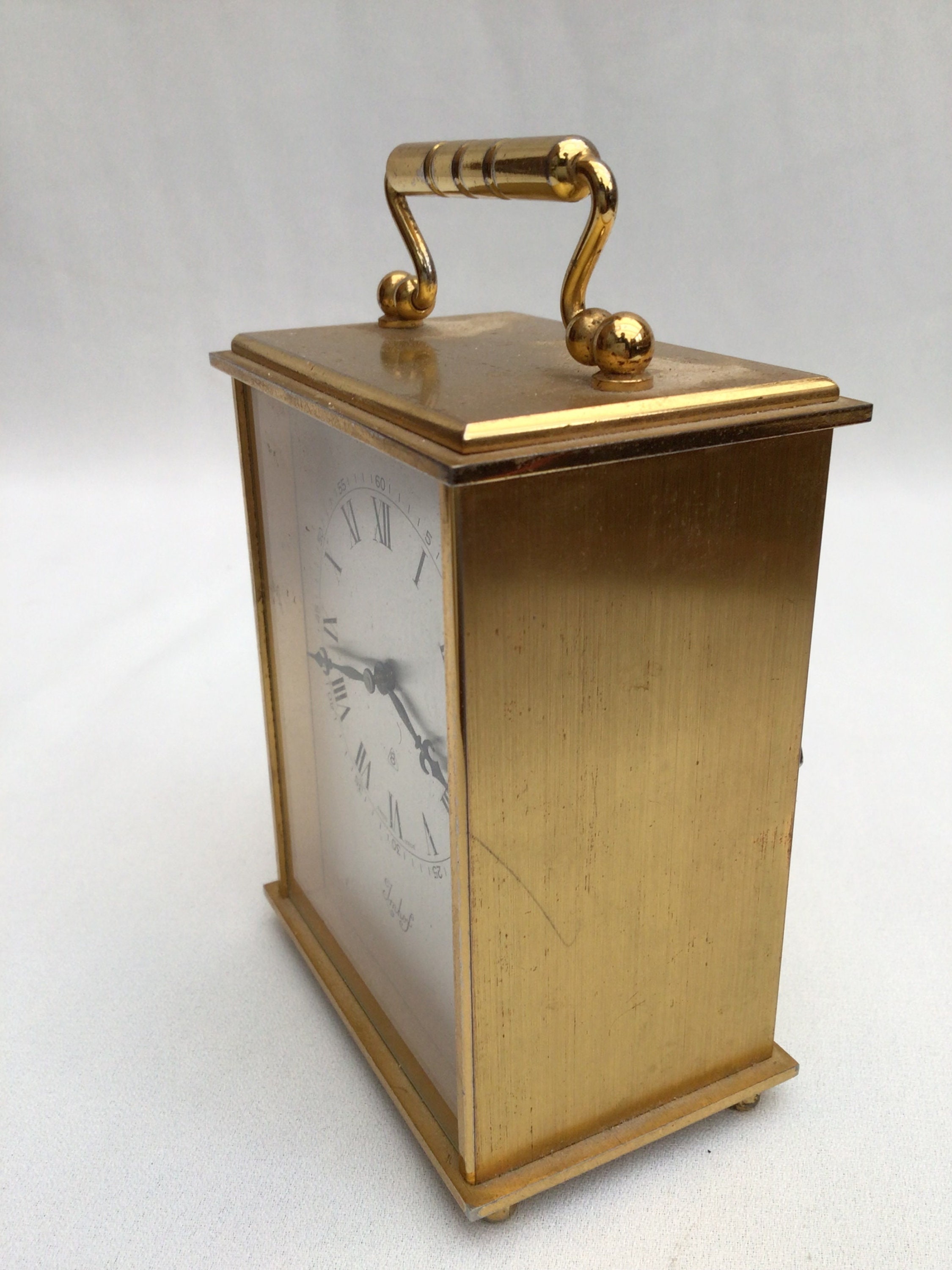 Vintage Swiss Imhof Carriage Clock. No Working - Etsy