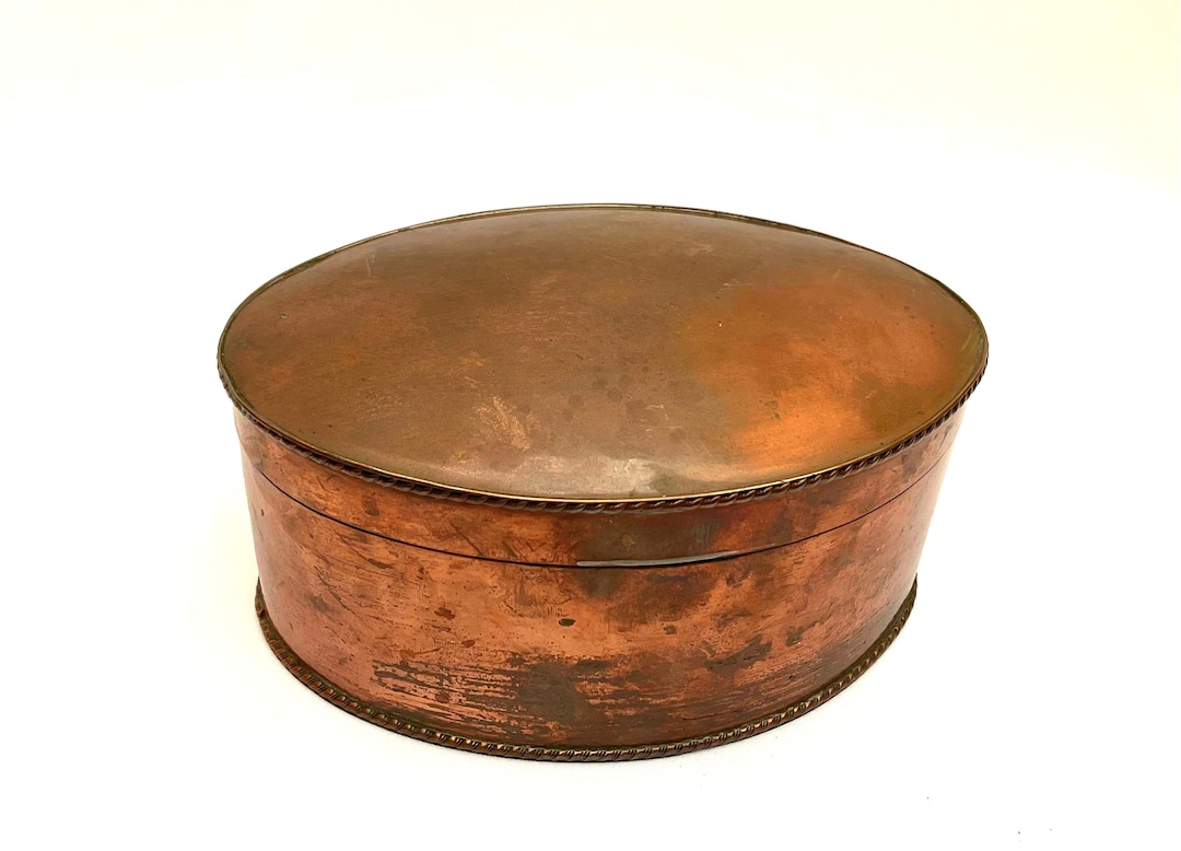 Antique Early 19th Century English Copper Tobacco Box. Copper Tea Caddy ...