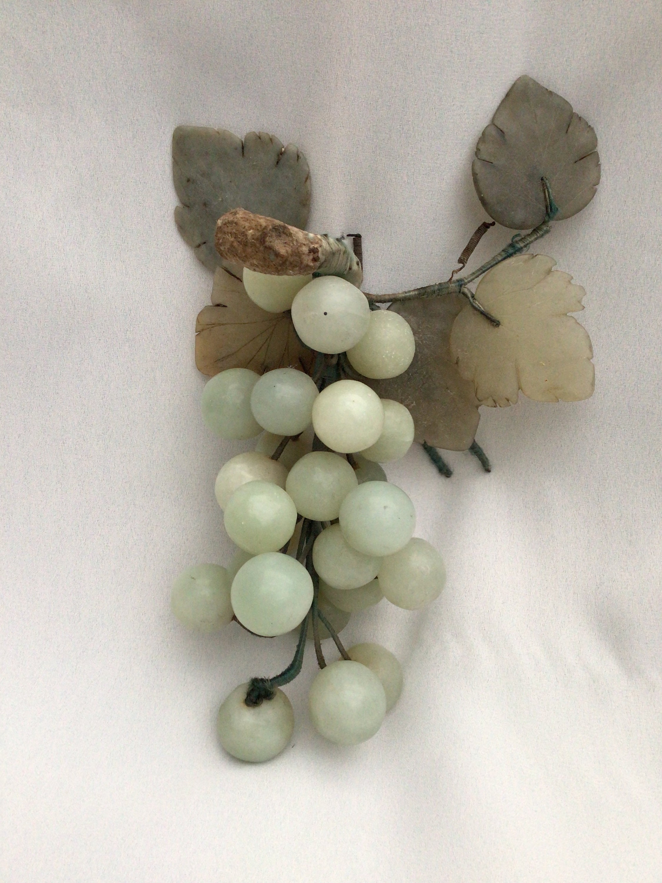 Antique Chinese Jade and Stone Grape Cluster Brunch Group - Etsy