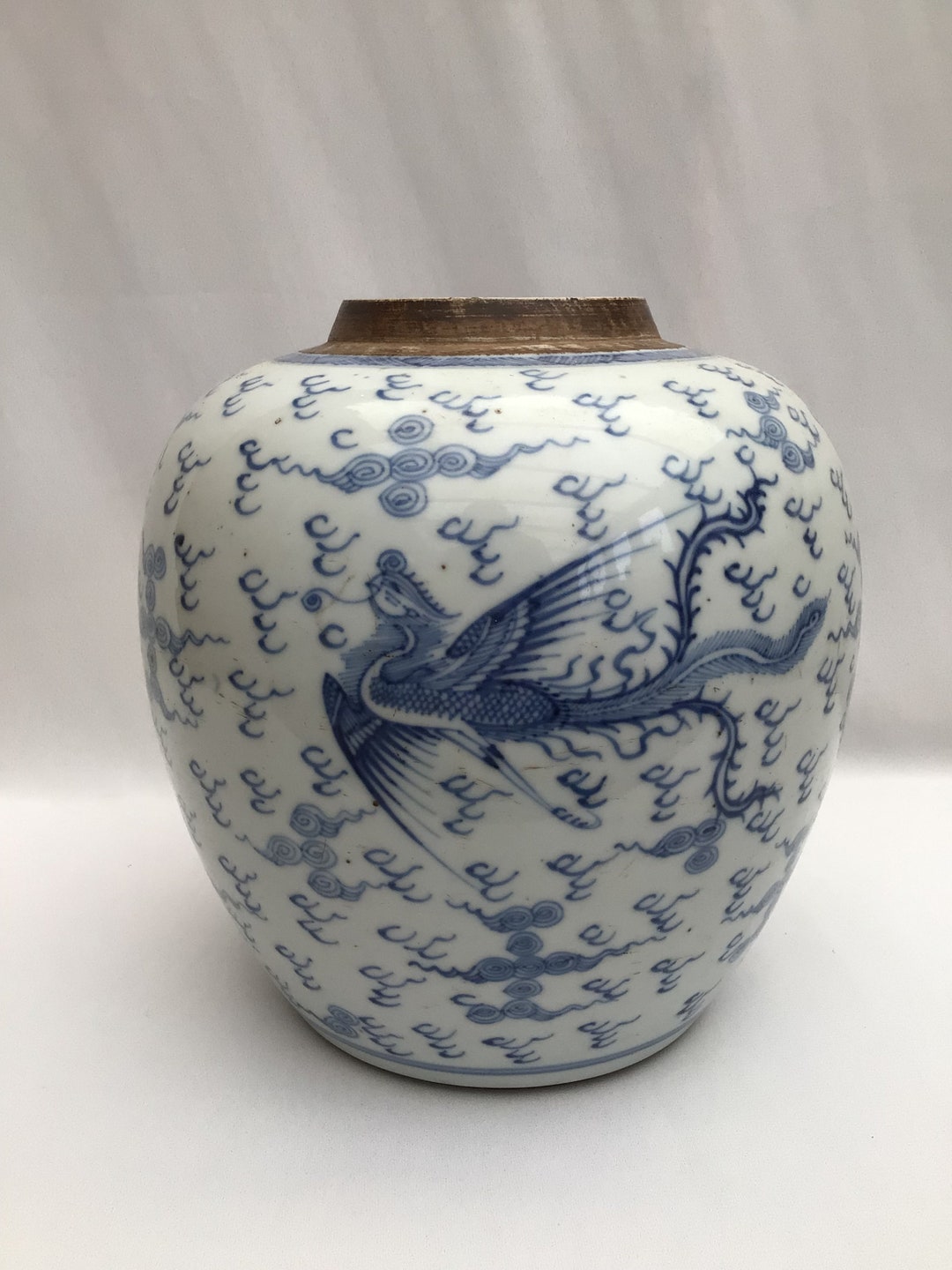 Antique Chinese Dragon and Phonics Pot. H. 18.5cm - Etsy