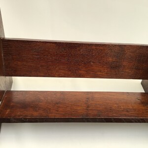 Antique English Oak Book Trough, Novel Rest, Table Book Rack - Etsy