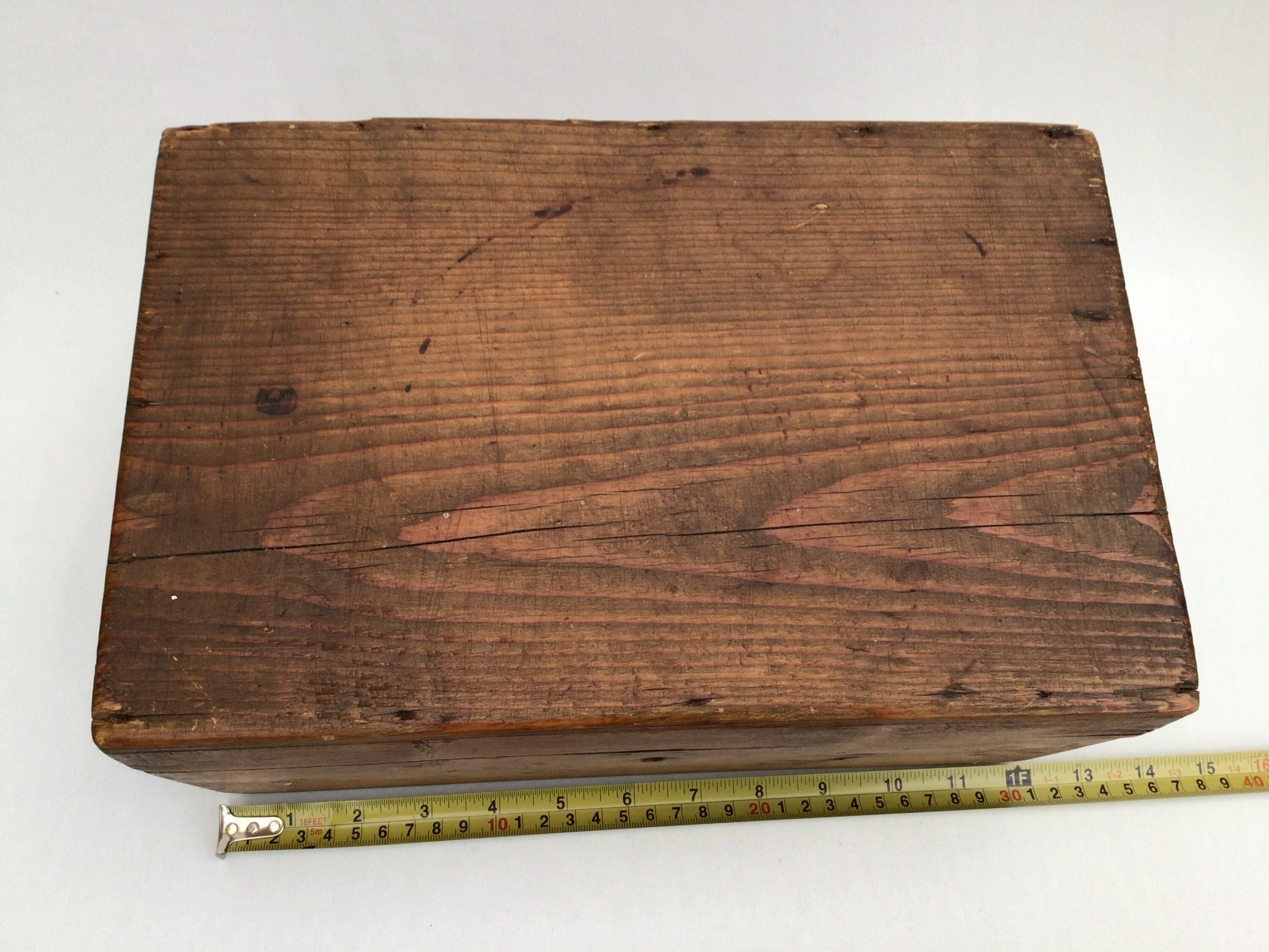 Antique Pine Storage Box, Tool Box - Etsy