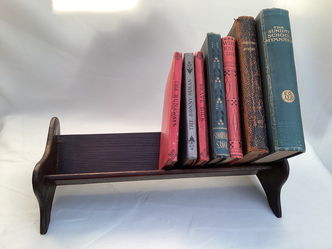 Antique Oak Book Trough. Table Book Stand. Novel Rest. L. 35cm - Etsy ...