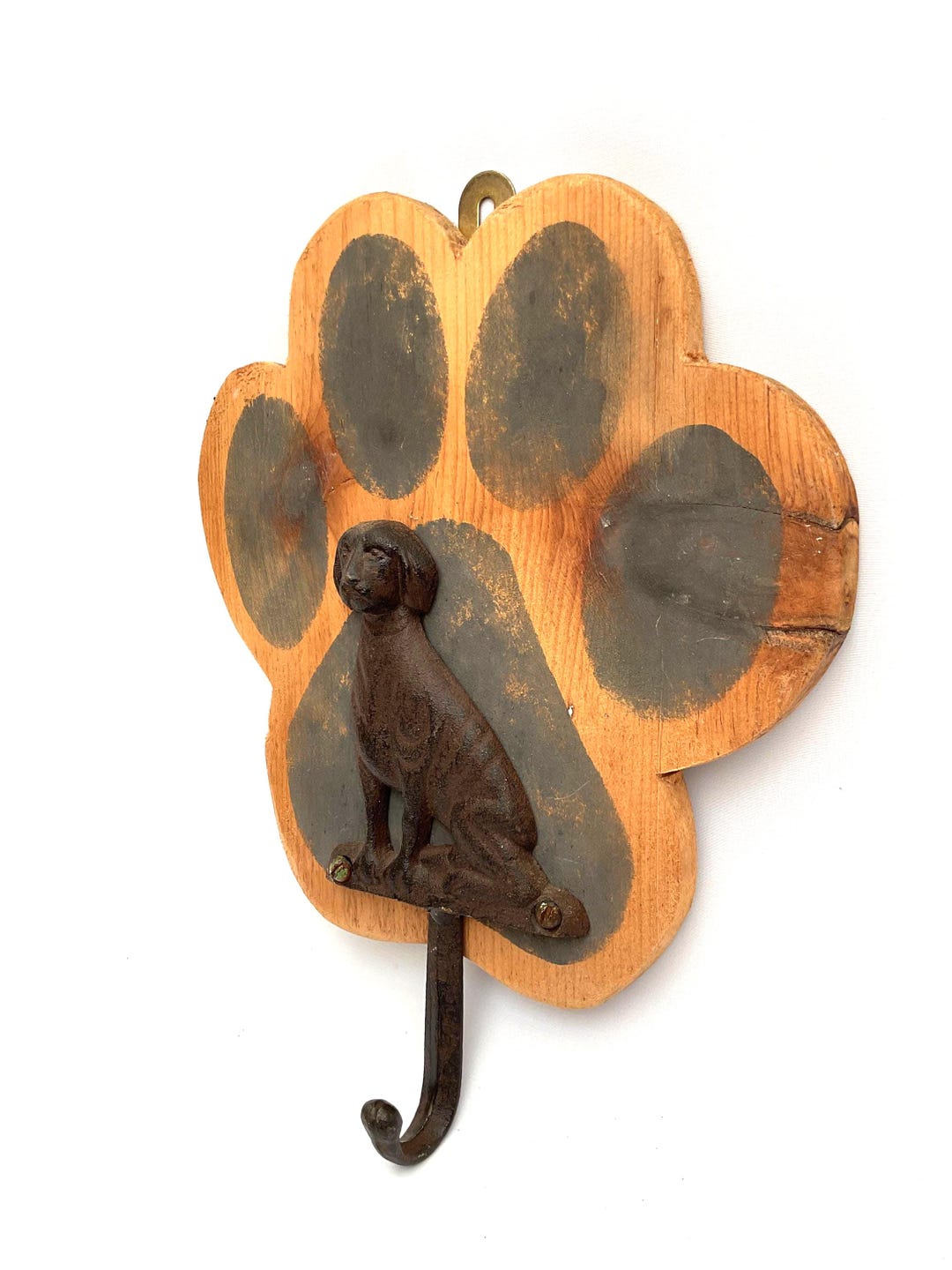Vintage Cast Iron Wall Decor Hook. H. 27cm - Etsy