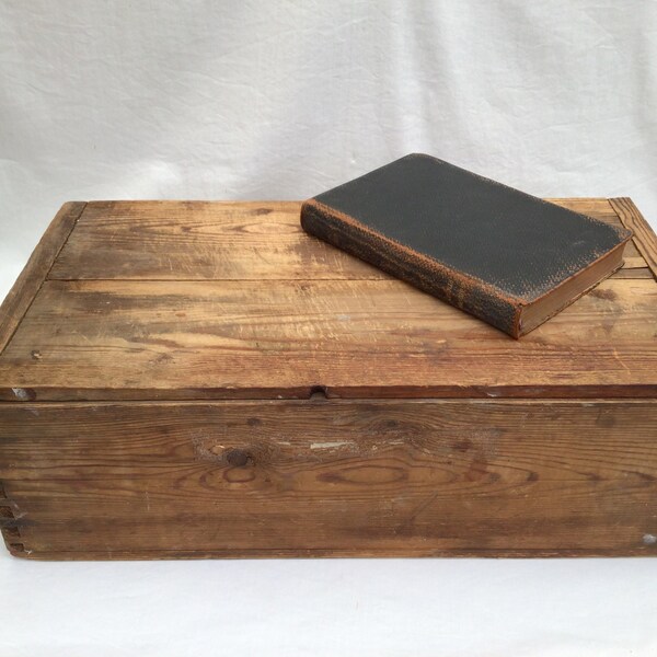 Antique Pine Box - Etsy