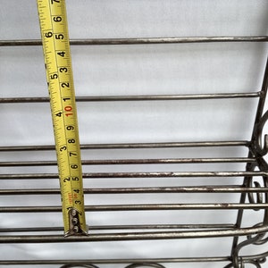 Vintage Wire Cast Metal Hanging Wall Shelf - Etsy