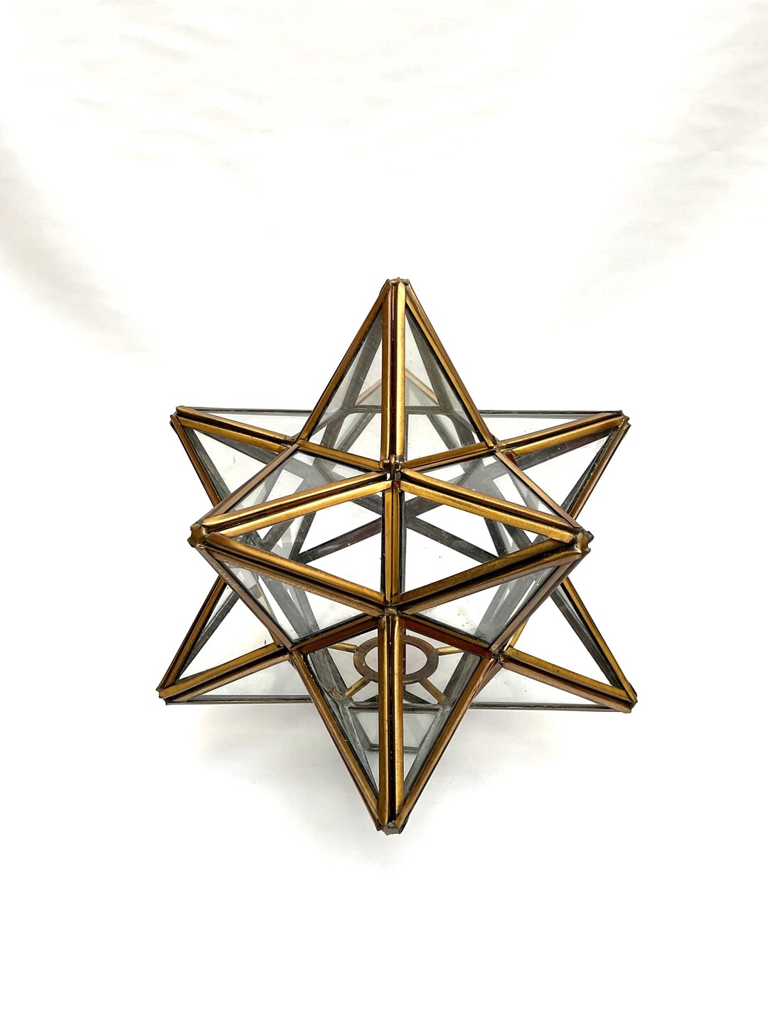 Vintage Star Pendant Light Shade. Star Lamp Shade. W. 22cm - Etsy