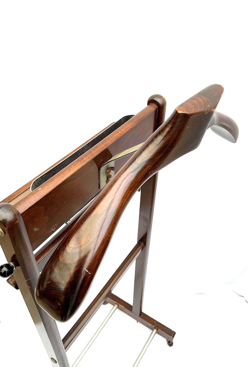 Mid-century Walnut Valet Stand - John Corby Windsor England - Etsy