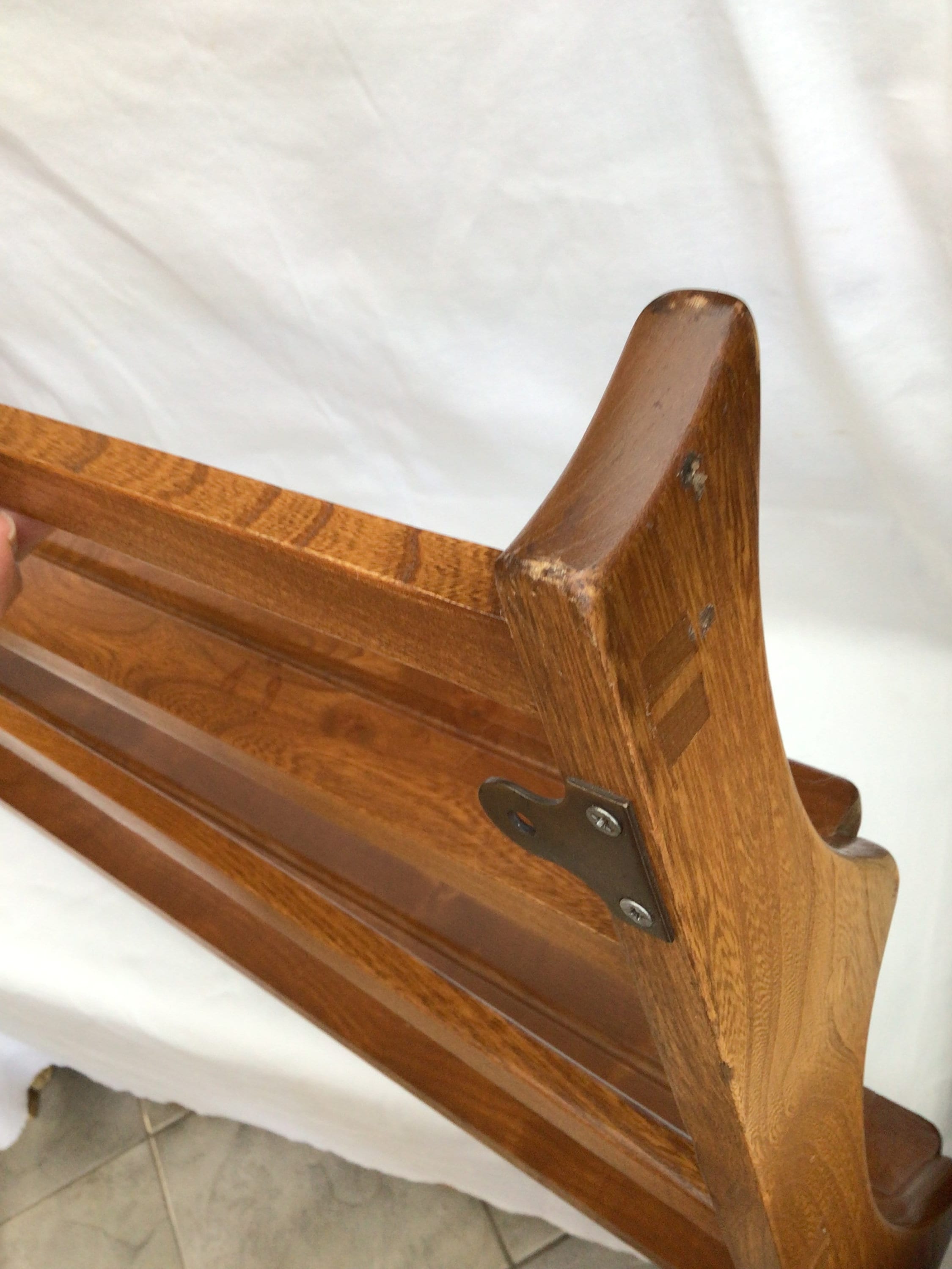 Vintage Ercol Oak Wall Plate Rack - Etsy UK