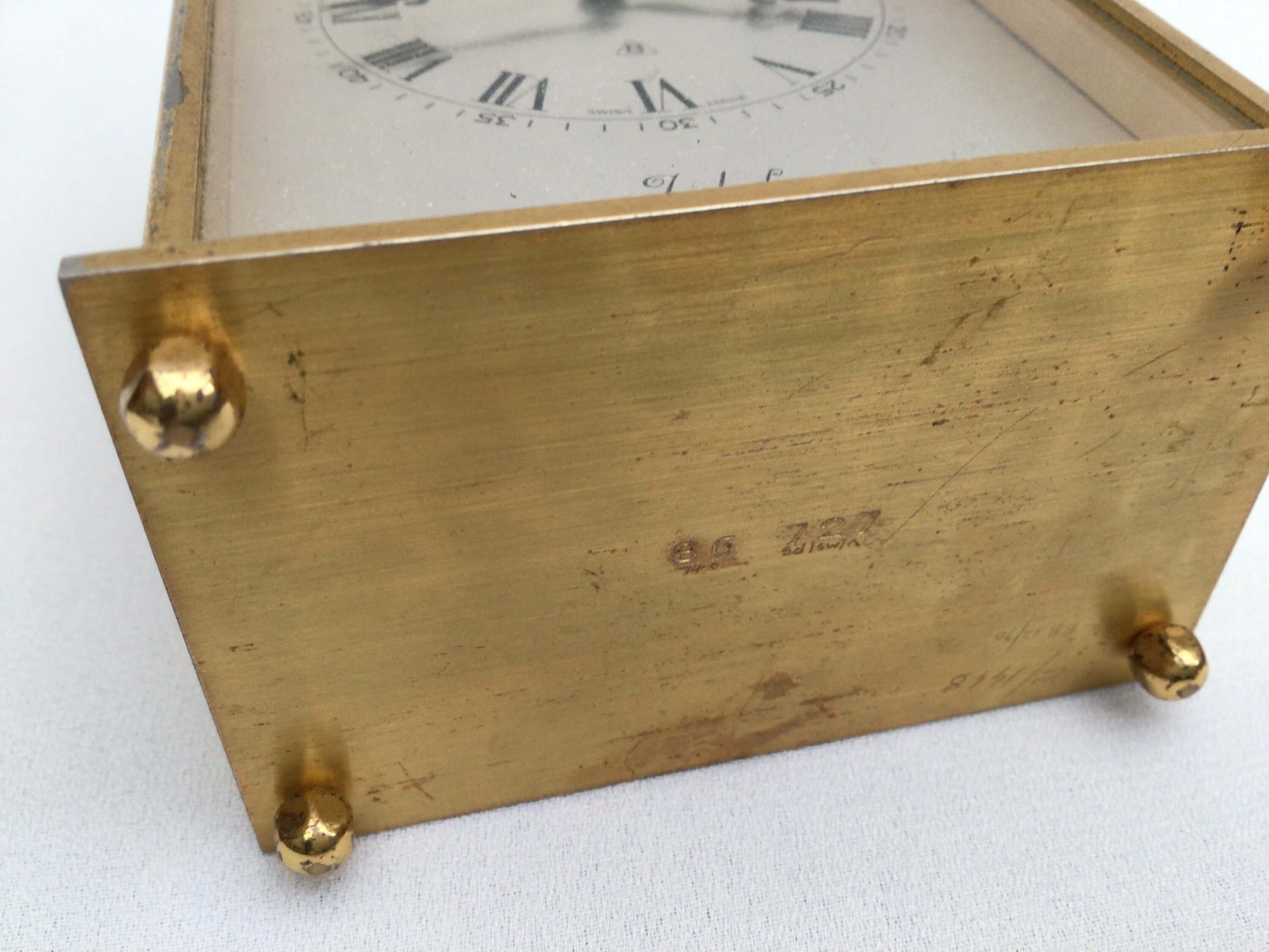 Vintage Swiss Imhof Carriage Clock. No Working - Etsy