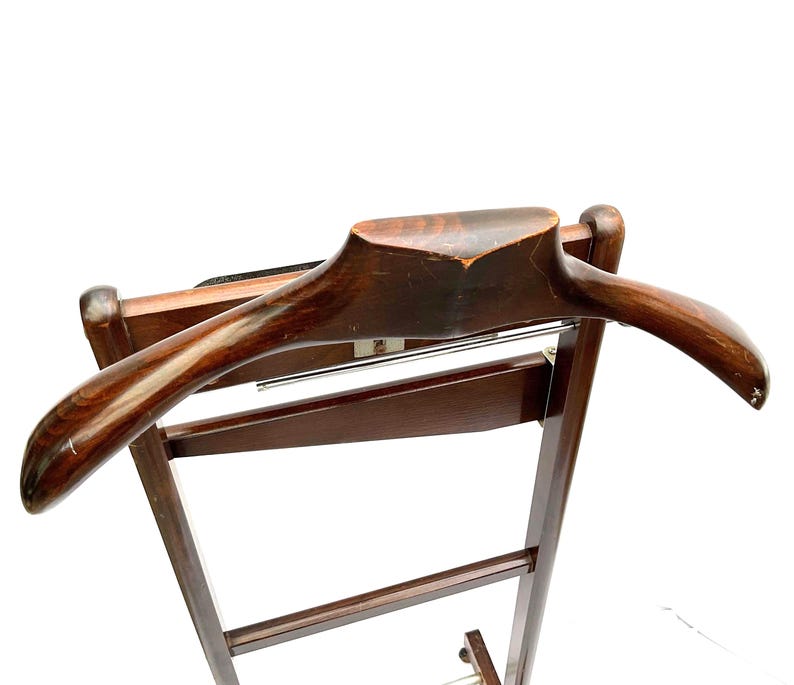 Mid-century Walnut Valet Stand - John Corby Windsor England - Etsy