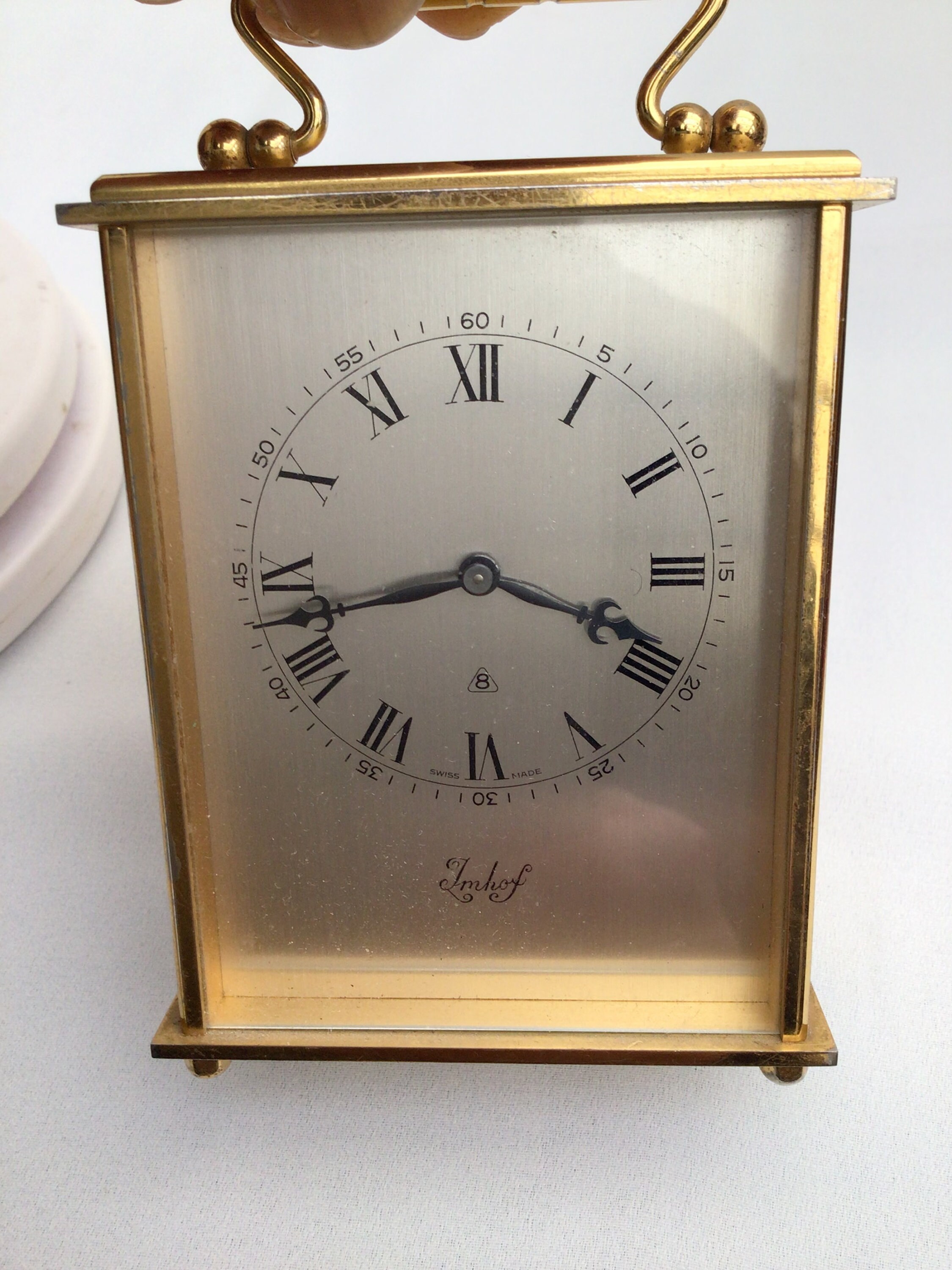 Vintage Swiss Imhof Carriage Clock. No Working - Etsy