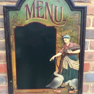Vintage Pub/restaurant Menu Board - Etsy UK