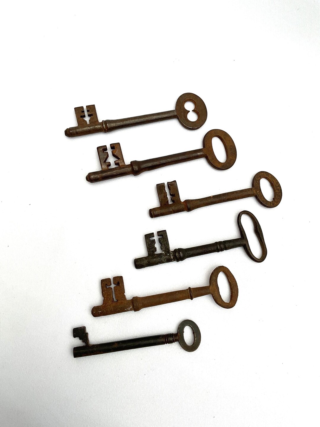 Collection of 6 Metal Keys. Antique Keys Collection - Etsy