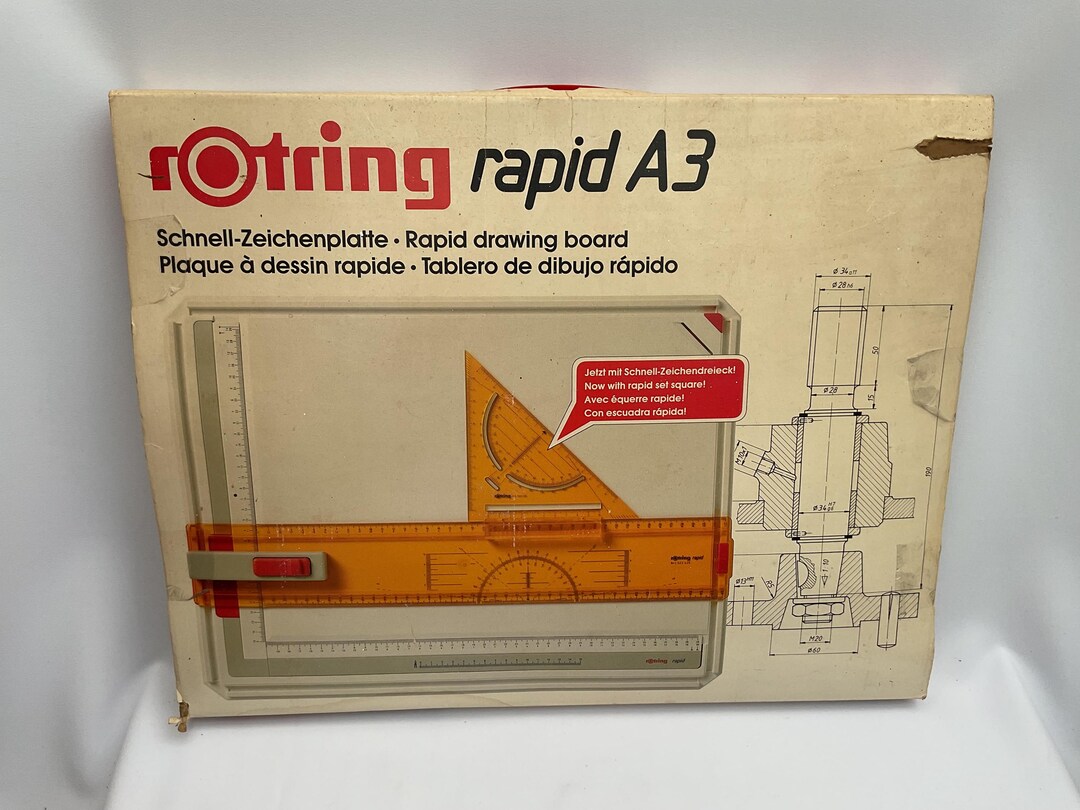 Rotring Rapid A3 Drawing Board 522 403. Made in Germany - Etsy