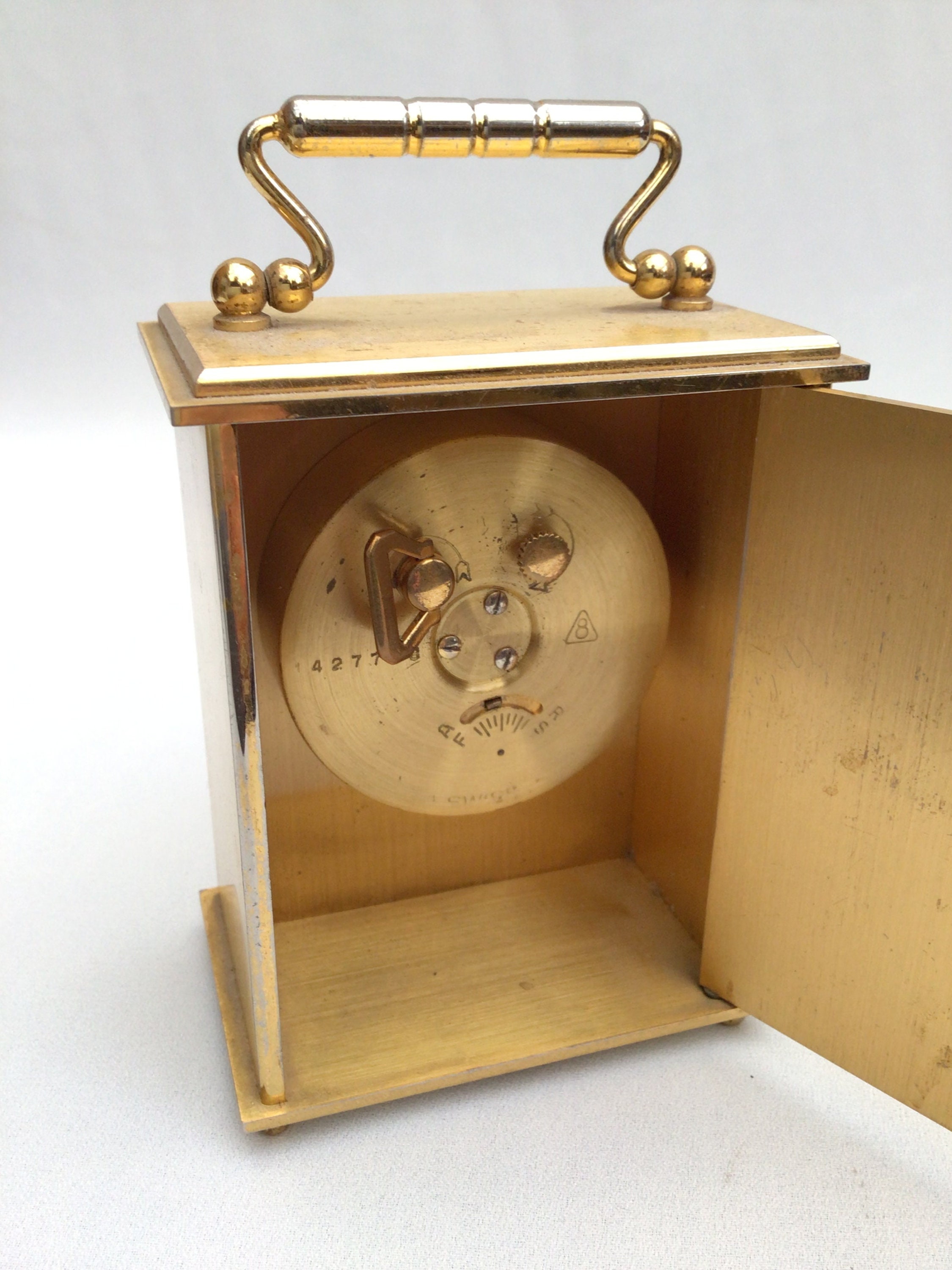 Vintage Swiss Imhof Carriage Clock. No Working - Etsy