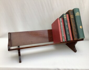Antique English Oak Book Trough, Novel Rest, Table Book Rack - Etsy