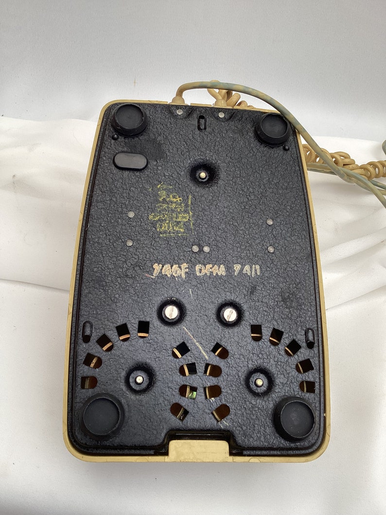 Middle Century Dial Telephone With Old Socket - Etsy