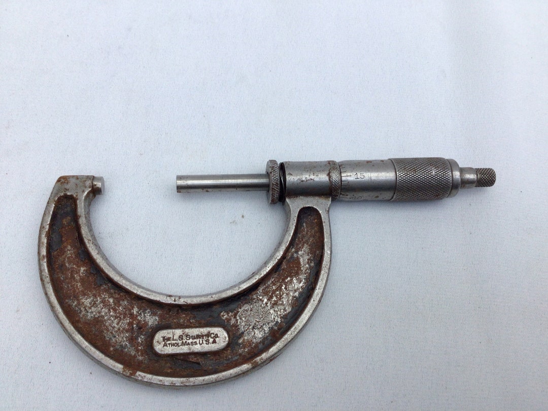 Vintage Micrometer USA - Etsy