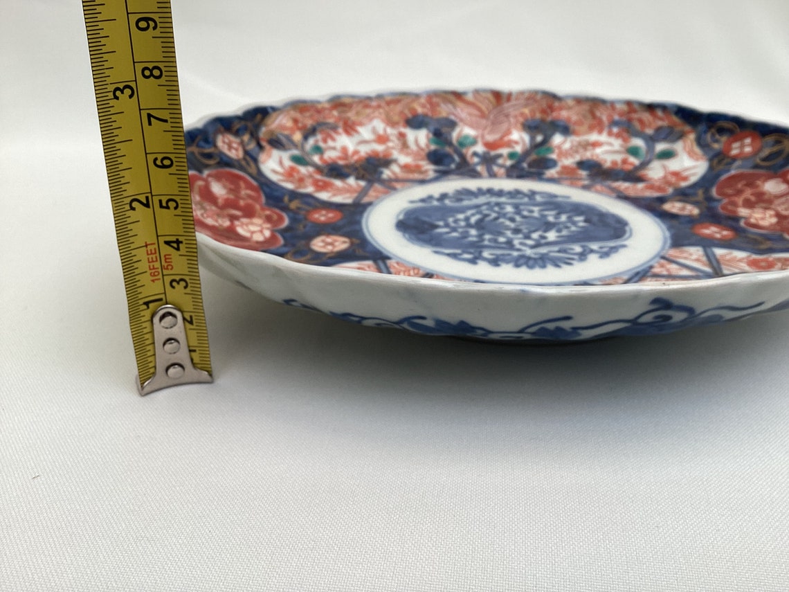 Antique Japanese Imari Oval Shaped Plate. L. 25cm - Etsy