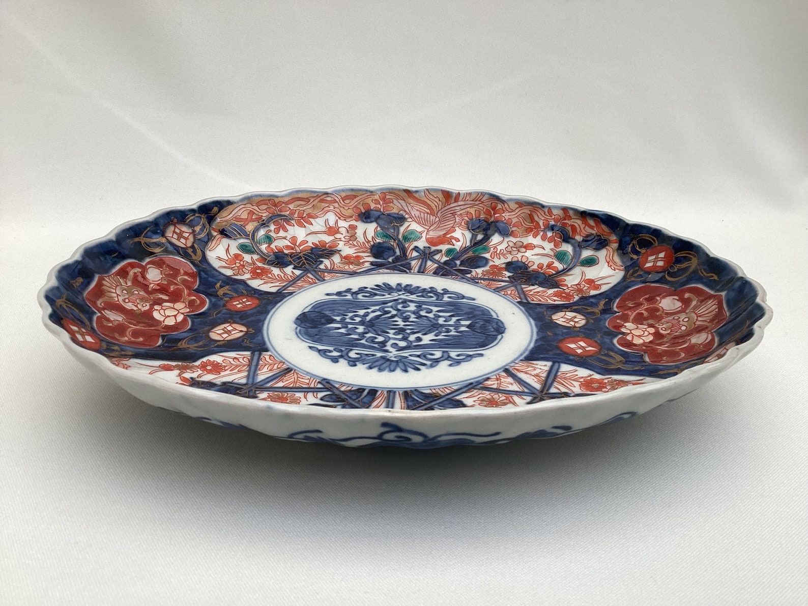 Antique Japanese Imari Oval Shaped Plate. L. 25cm - Etsy