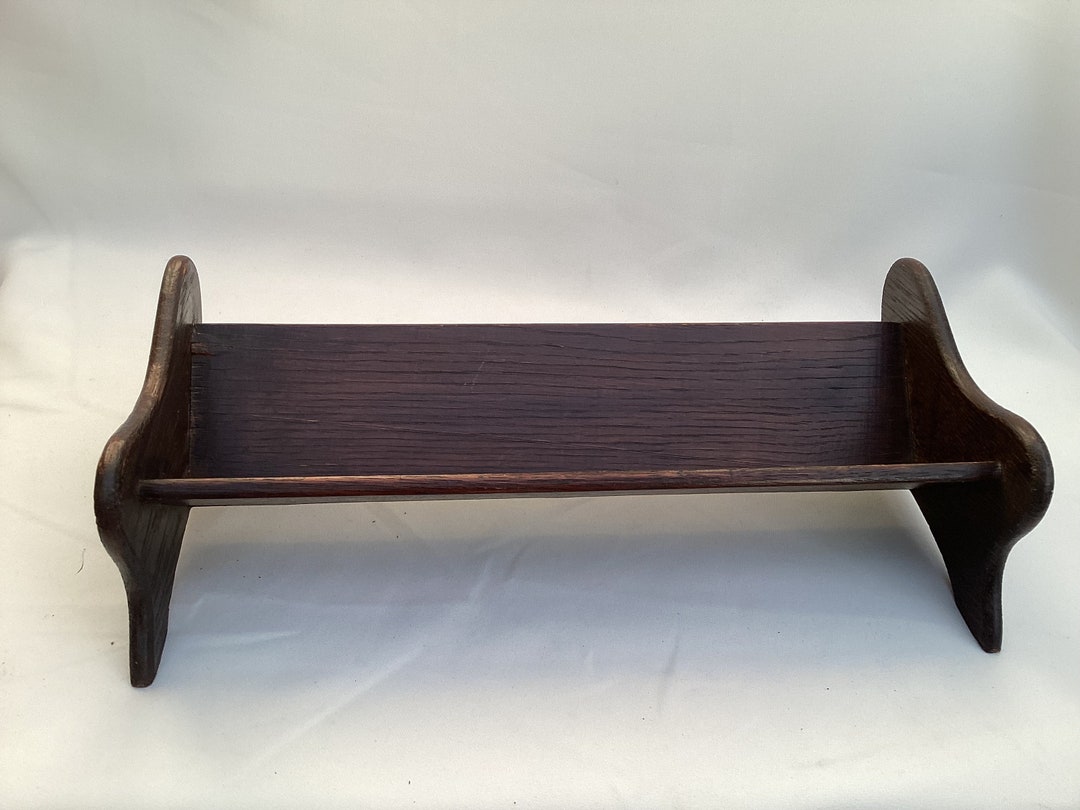 Antique Oak Book Trough. Table Book Stand. Novel Rest. L. 35cm - Etsy UK