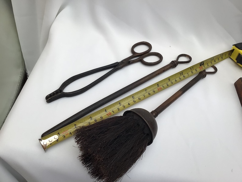 Antique Cast Iron Fireside Boy Companion Tools, Made in England - Etsy