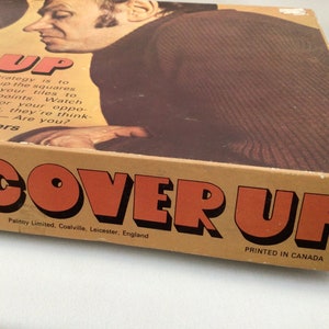 Vintage Cover up Board Game Parker Edition - Etsy