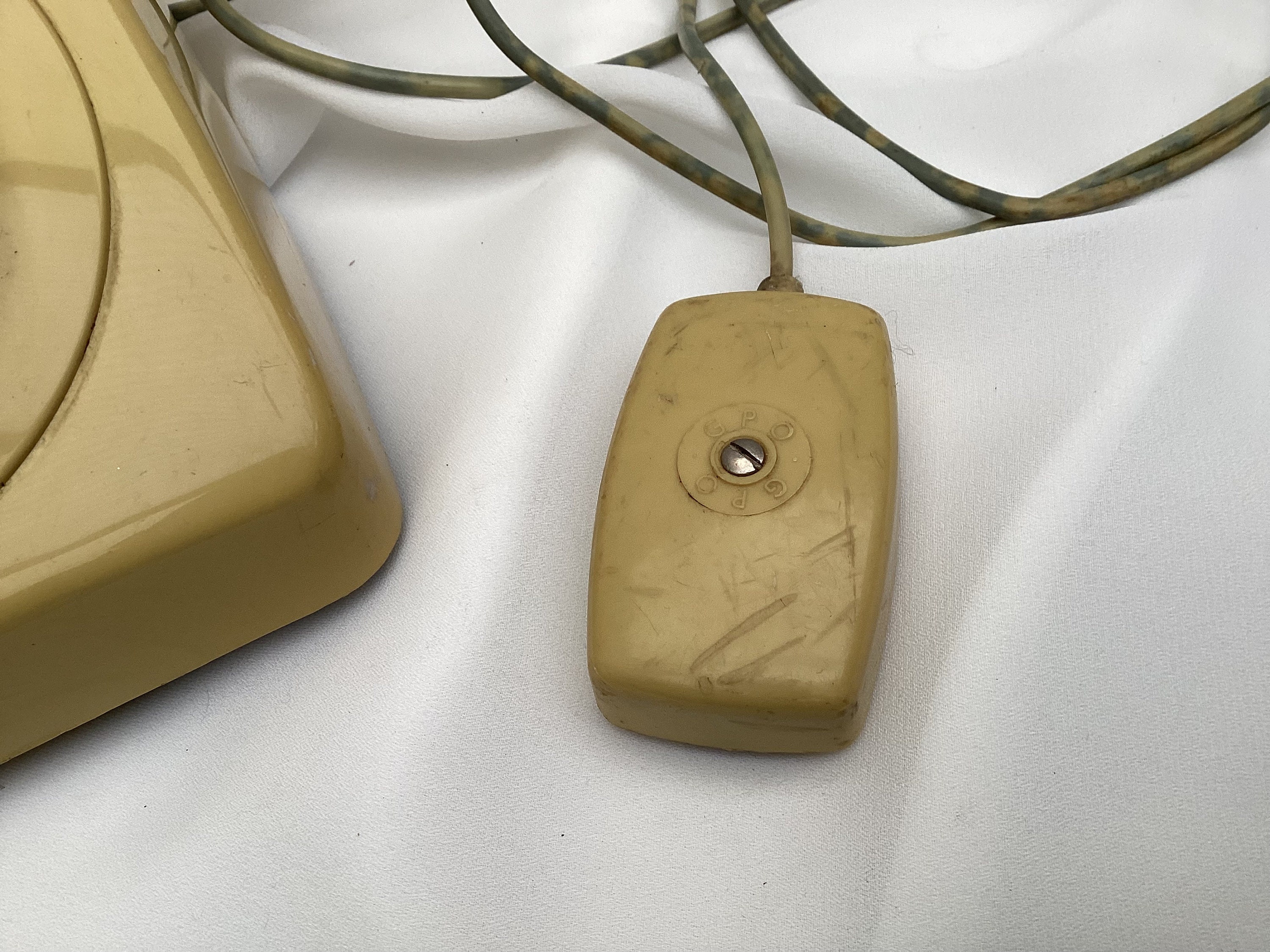 Middle Century Dial Telephone With Old Socket - Etsy