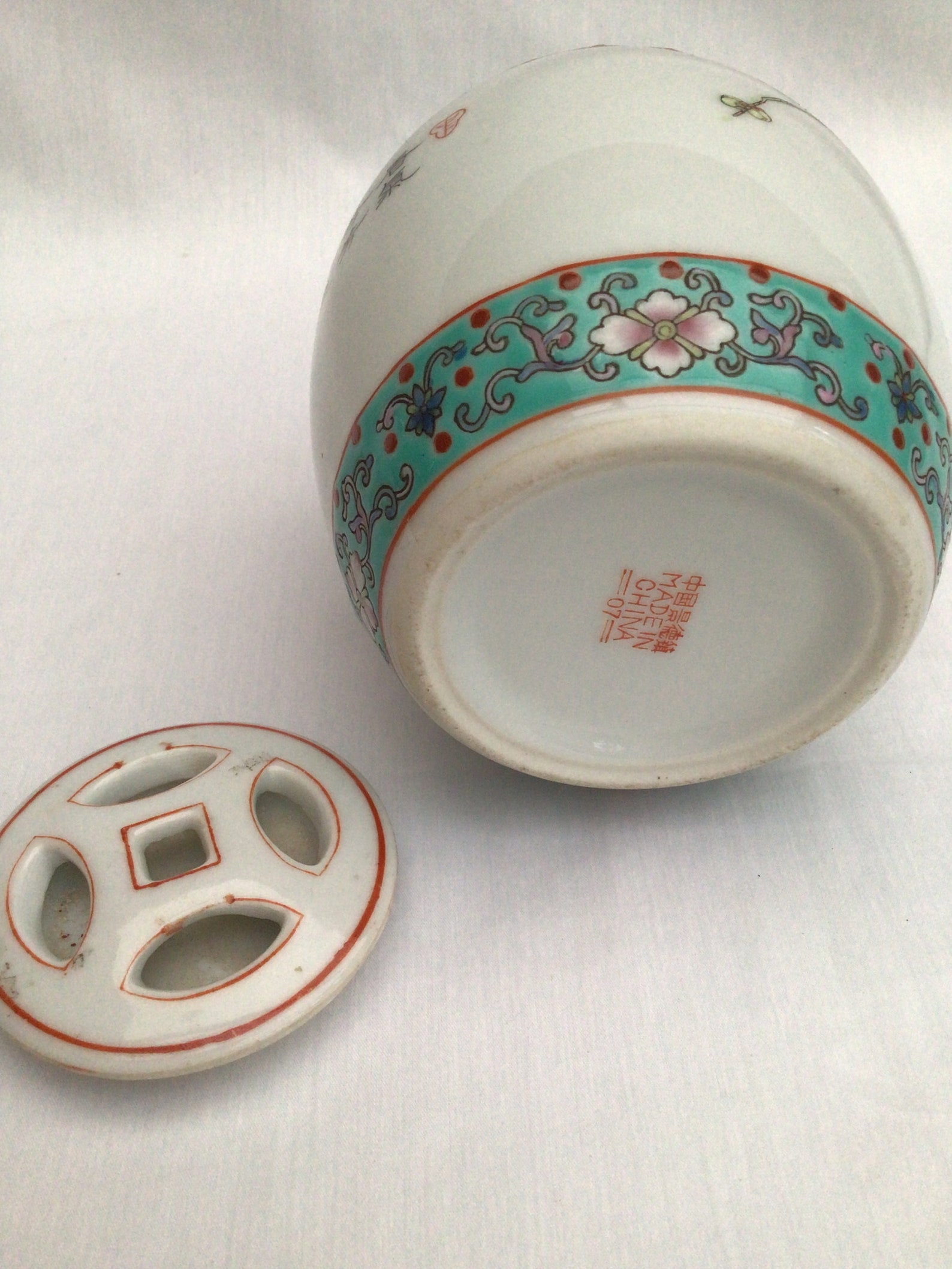 Chinese Porcelain Box Barrel Box With Lid - Etsy