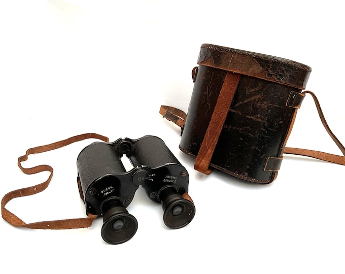 WWII Binoculars - Ross of London 7 X 50 Steplux in Original Leather ...
