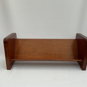 Early/mid Century Inlaid Mahogany Table Book Stand. Book Trough. Novel ...