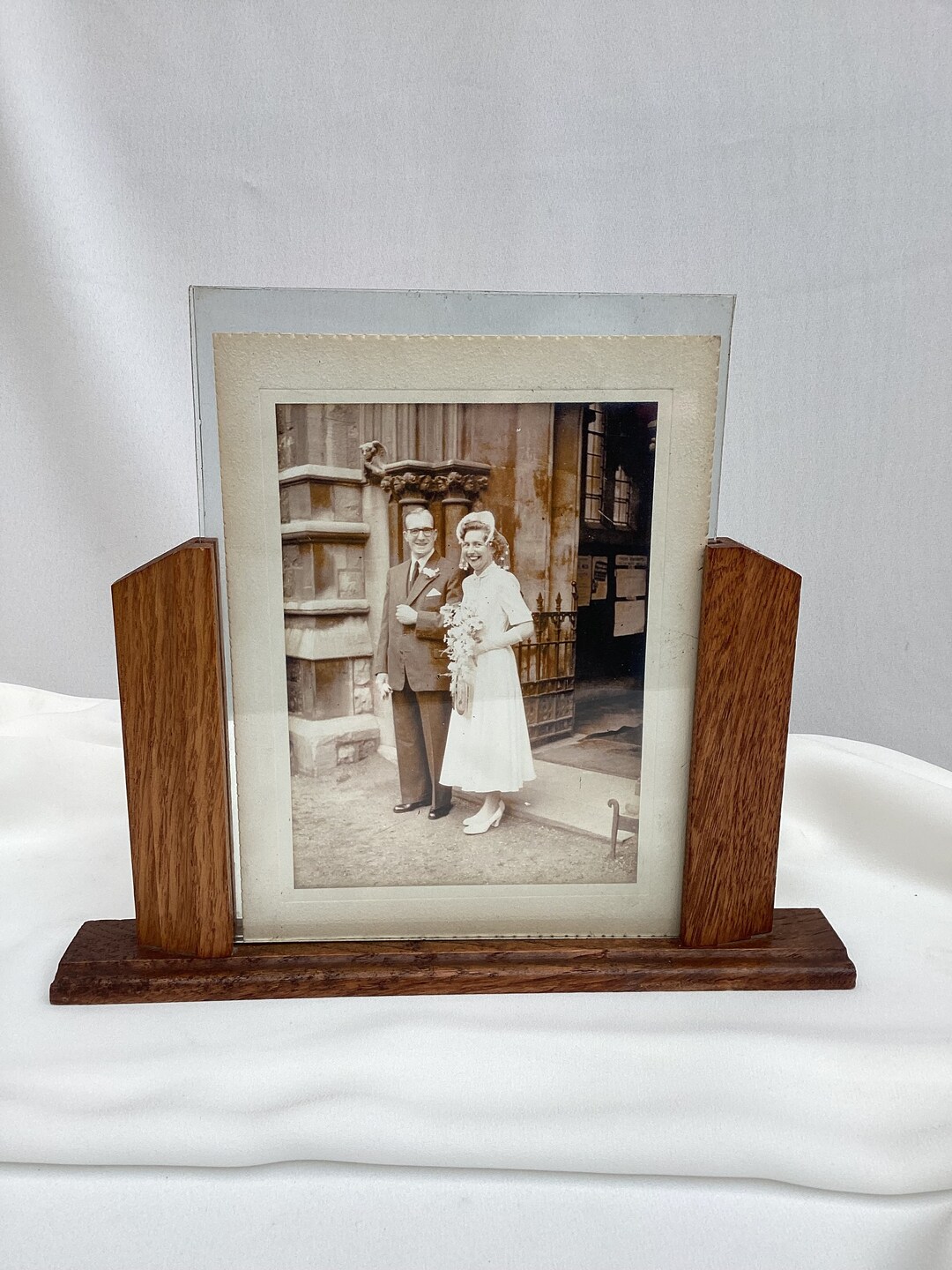 Early 20th Century English Oak Photo Frame - Etsy