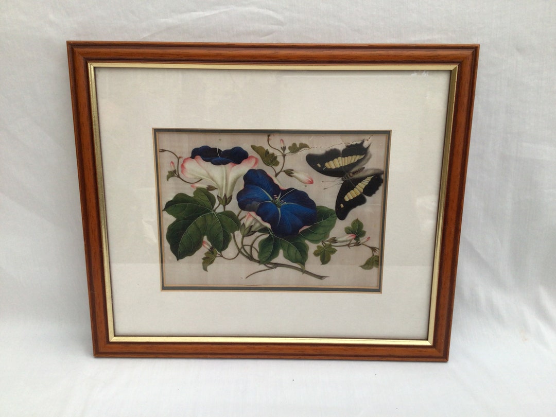 Antique Canton Chinese Pith Paper Painting, Rice Paper Painting - Etsy UK