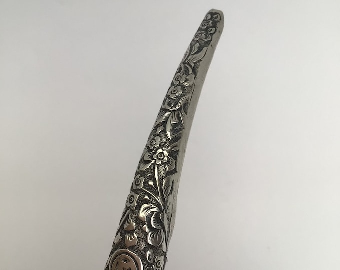 19th Century Antique Chinese Artdeco Silver/silver Plated Fingernail ...