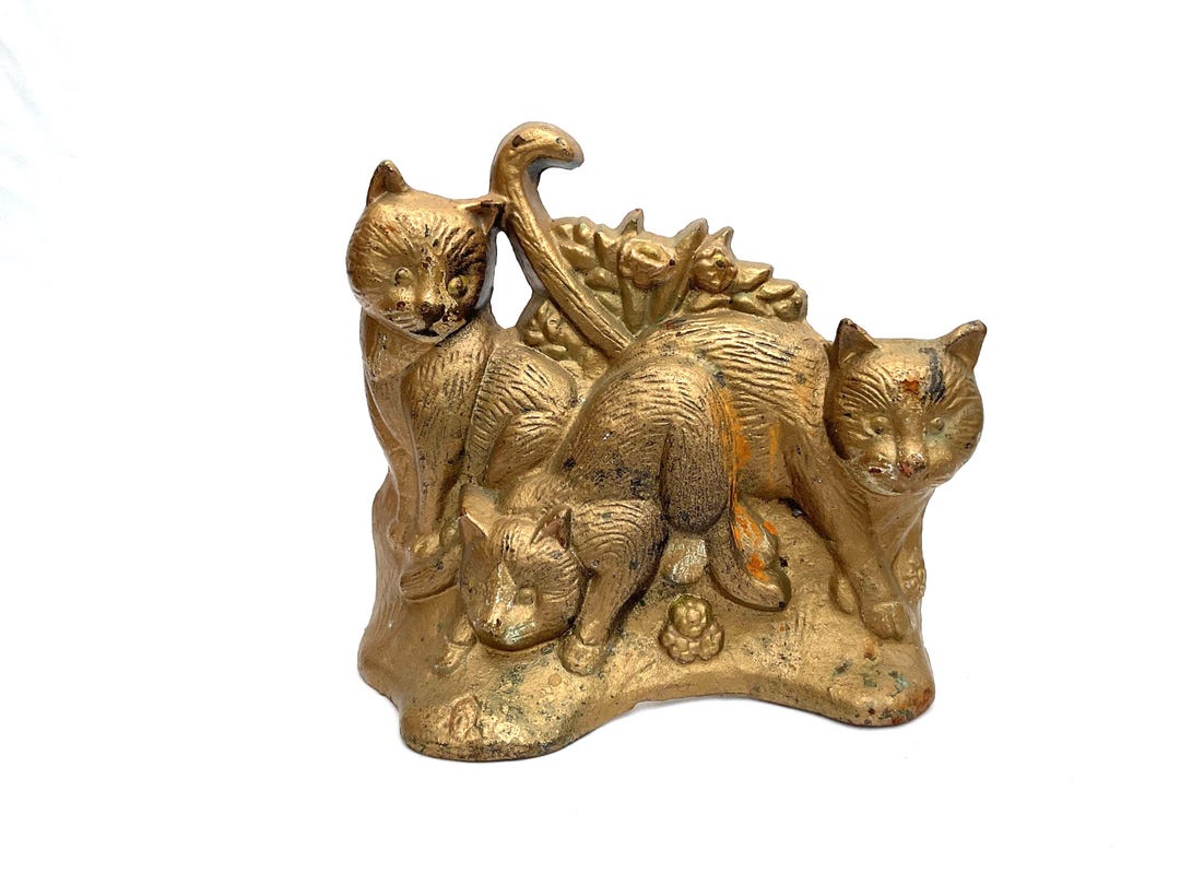 Rare of Vintage Kittens Iron Cats Doorstop. H. 17cm - Etsy