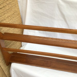 Vintage Ercol Oak Wall Plate Rack - Etsy