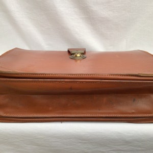 Antique Vintage Leather Briefcase - Etsy