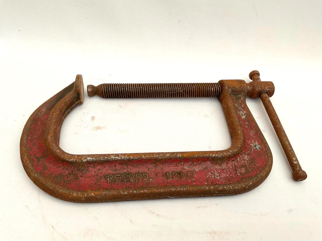 Early/mid Century England Record C Clamp No. 121-6. Weight. 2.06kg - Etsy