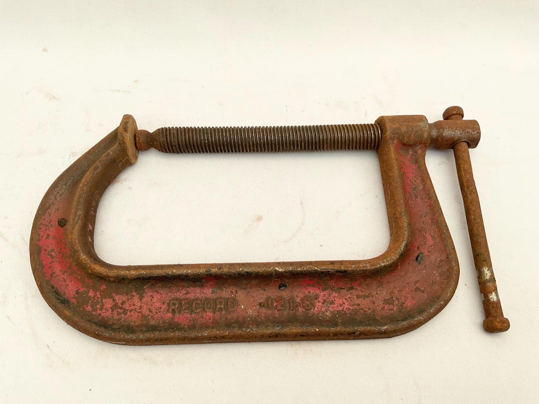 Early/mid Century England Record C Clamp No. 121-6. Weight. 2kg - Etsy