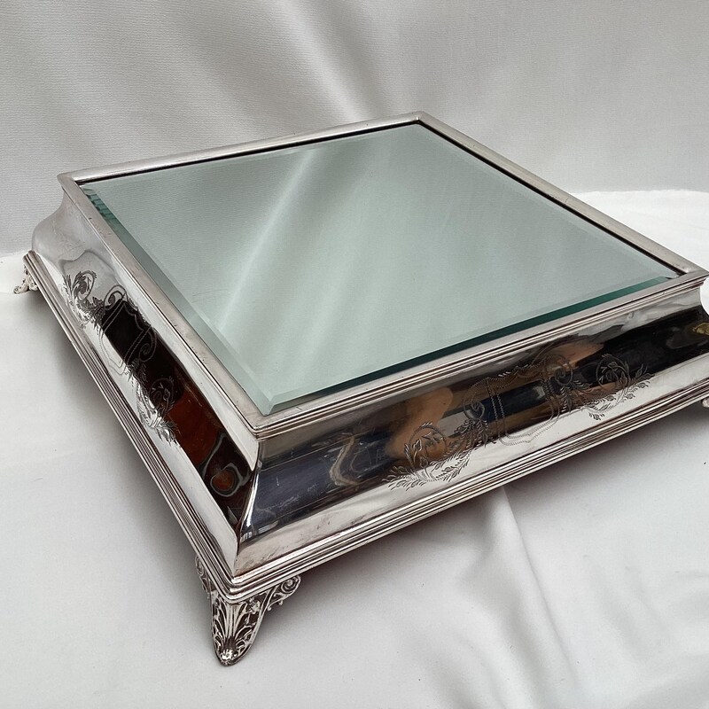 Mirror Cake Stand - Etsy