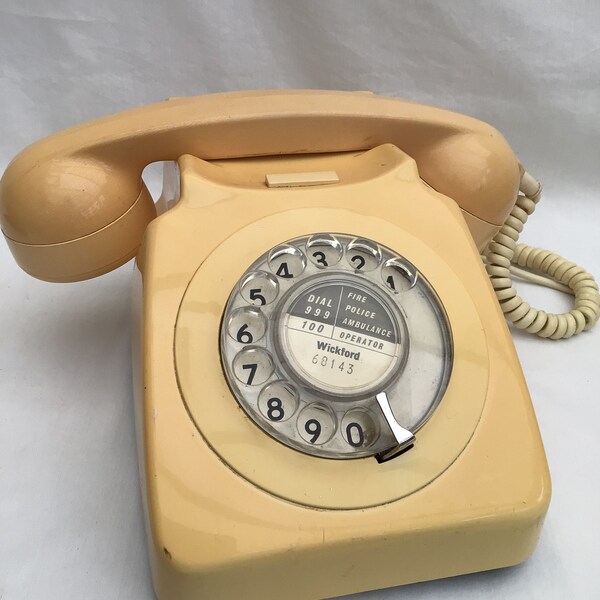 Téléphone à cadran vintage - Etsy France