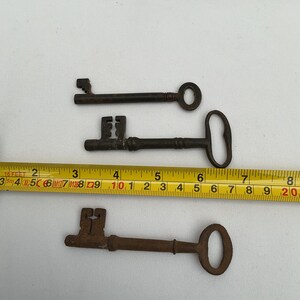 Collection of 6 Metal Keys. Antique Keys Collection - Etsy