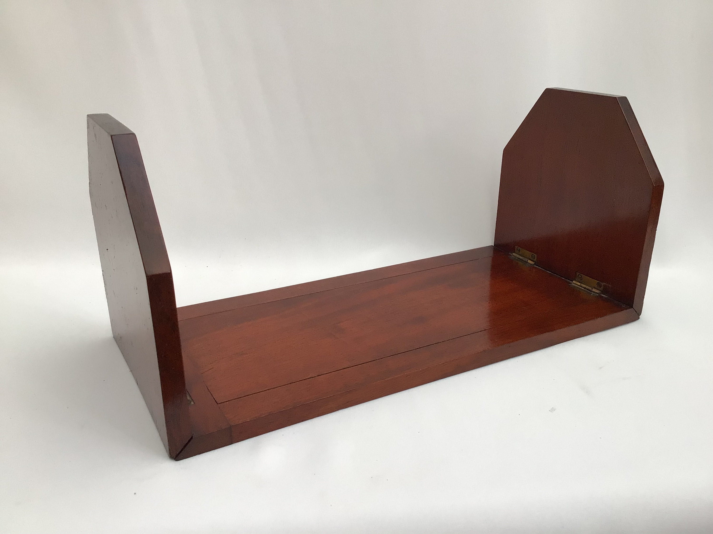 Antique English Mahogany Book Trough Extendible and Foldable - Etsy