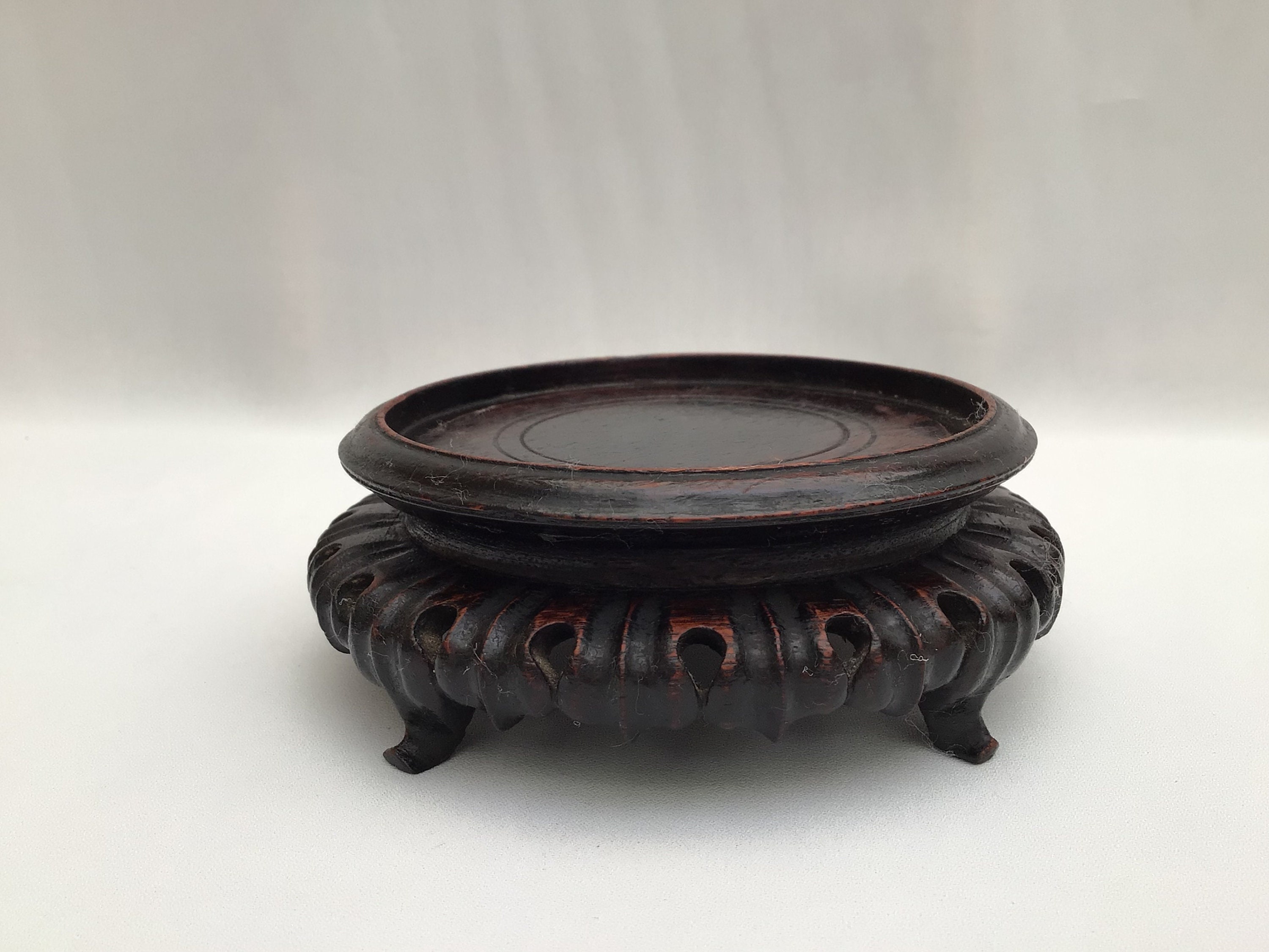 Antique Chinese Carved Wood Stand Display Stand Base - Etsy