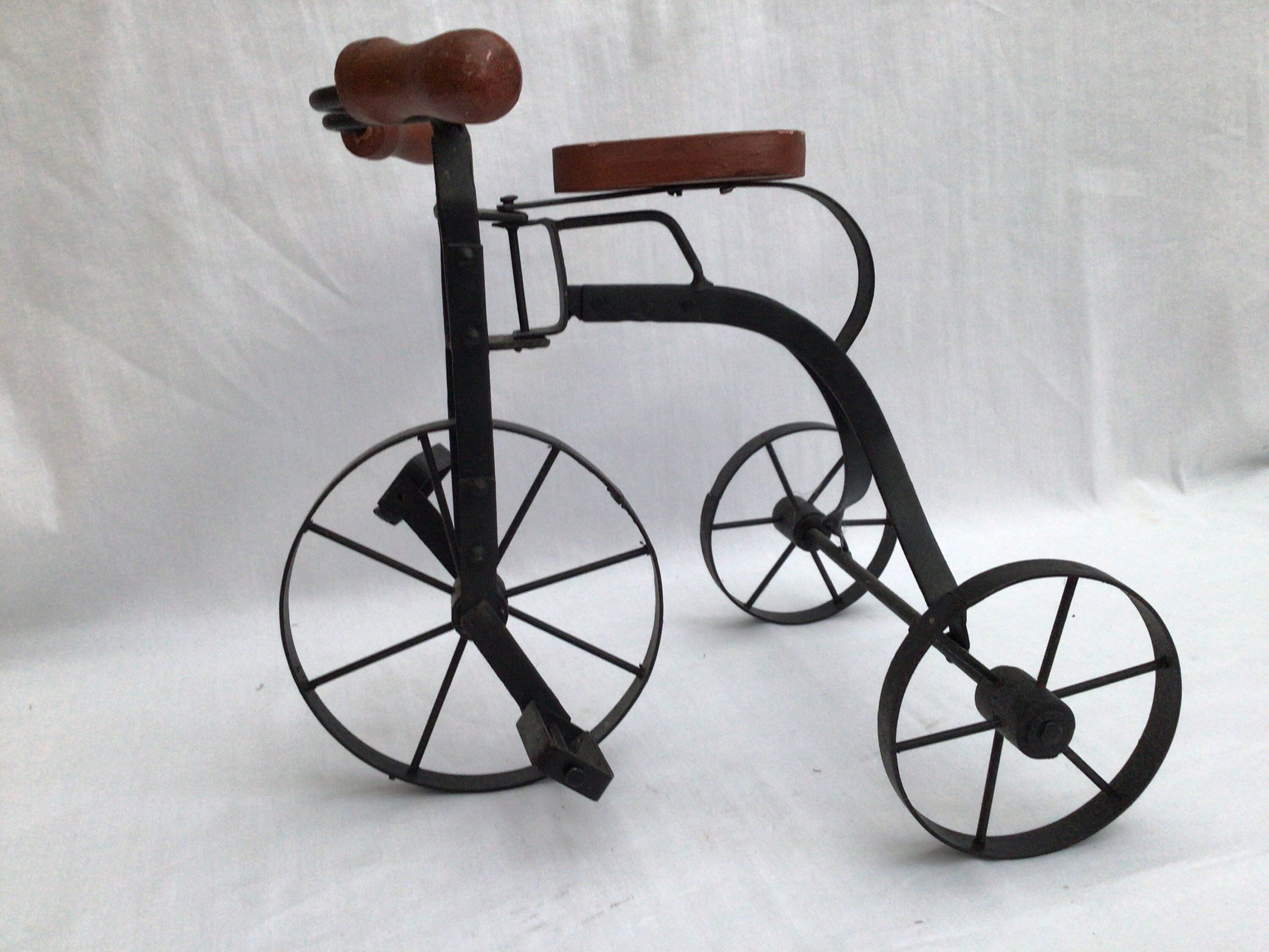 Vintage Toy Tricycle, Display Model Miniature Tricycle, 23cm Height - Etsy