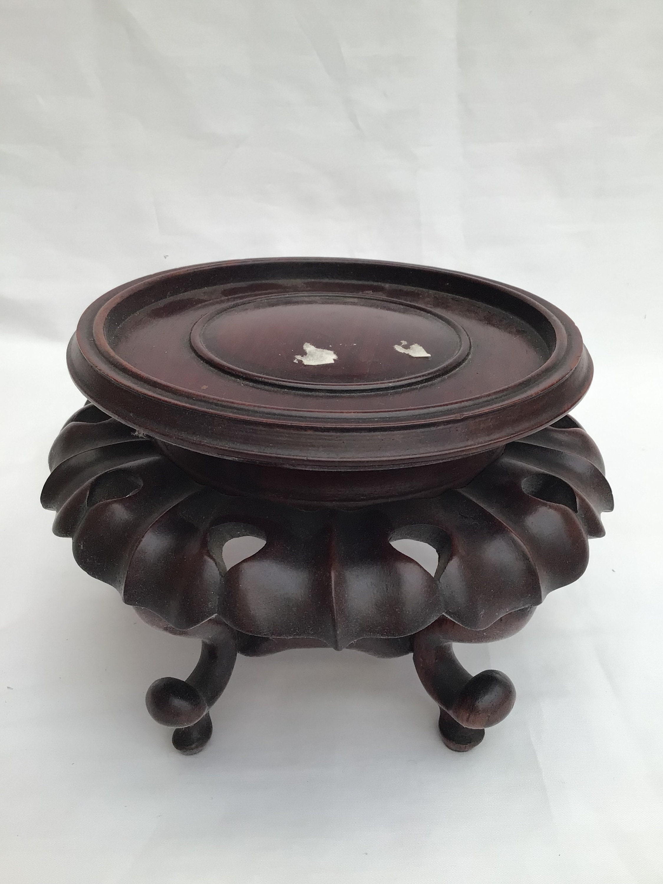 Chinese Wood Display Stand - Etsy